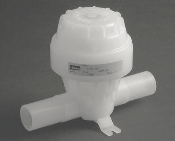 Parker派克 PFA 阀 | PFA Valves | UHP 超高纯 PFA气动隔膜(3/4 ") 2 通阀 – PV-16系列 UHP PFA Air-operated ...